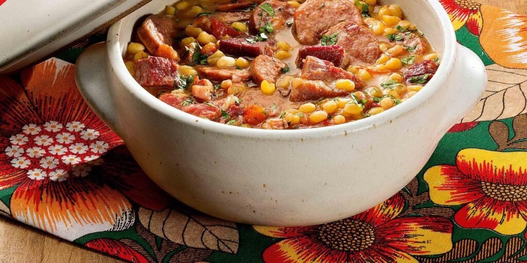 Mungunzá Salgado - Mundo da Receita